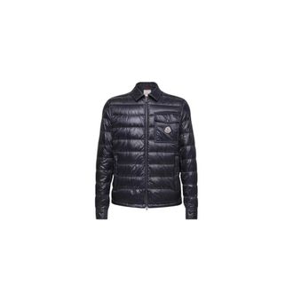 Moncler Homme, Vestes, Bleu, Taille: L Doudounes