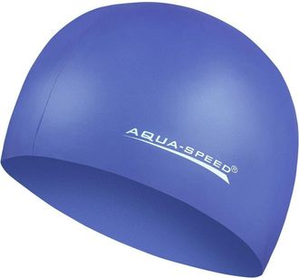 Aqua Speed Aqua-Speed Herren Badekappe Mega Silikon S Einheitsgröße blau