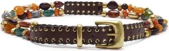 Maliparmi Maliparmi - Ceinture &Eacute;l&eacute;gance Givr&eacute;e - Femme - Accessoires - Multicolore - Taille: 90 CM