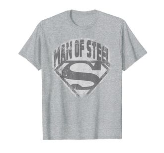 DC Comics Superman Man of Steel Shield T Shirt T-Shirt