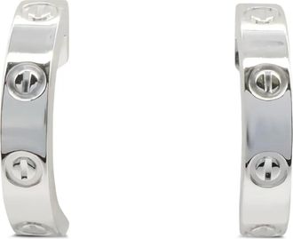 Cartier 2010s Love SM Ohrringe - Silber