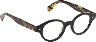 Oliver Peoples Homme, Accessoires, Noir, Taille: ONE Size Cosima Round Acetate Eyeglasses
