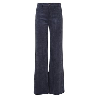 Ermanno Scervino Wide Hosen - - Trousers - Damen - Blau - 2XS