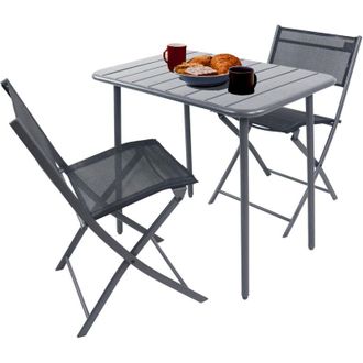 VCM 3 tlg. Bistroset Balkonset Garten Sumila