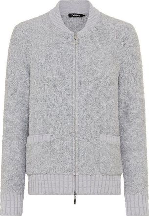 Olsen Strickjacke mit Rundhalsausschnitt