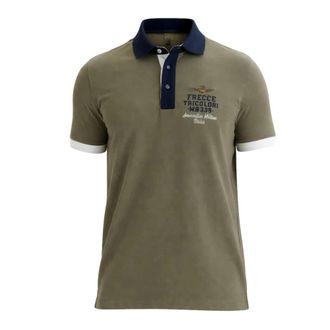 Aeronautica Homme, Tops, Vert, Taille: 2XL Po1908Up00191 Polo