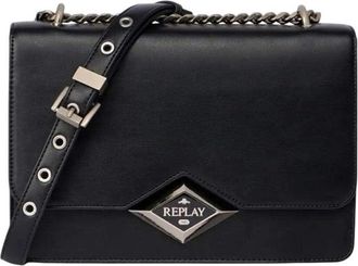 Replay Damen FW3004 Handtasche, 0098 Black