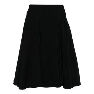 Yohji Yamamoto High-waisted Skirt - - Skirts - Damen - Schwarzk - M