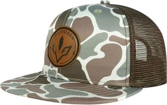 Bassdash Casquette de Camionneur à Bord Plat réglable Snapback Chapeau Maille Dos pour Hommes Femmes pêche Chasse