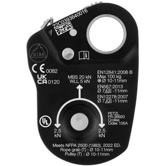 Petzl Mini Traxion Blockierrolle Gold