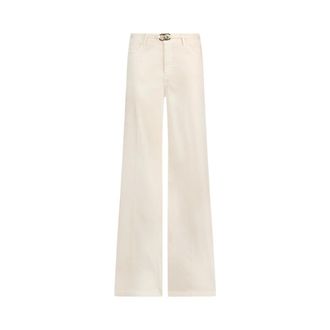 Liu Jo Femme, Pantalons, Beige, Taille: W30 Wa6274-T9257 Pantalon Large