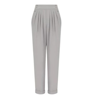 Giorgio Armani Wide Hosen - - Trousers - Damen - Grau - L