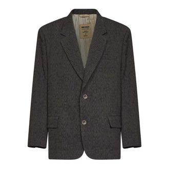 Uma Wang Um6527-Uw063 Blazer - - Jackets - Herren - Braun - S