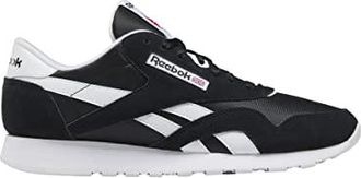 Reebok Mens Classic Nyln 61 Trainers, Core Black FTWR White FTWR White, 35 EU