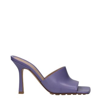 Bottega Veneta Femmes Sandales Cuir Violet/Lavande