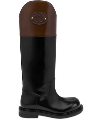 Moschino Klassische Stiefel - Schwarz