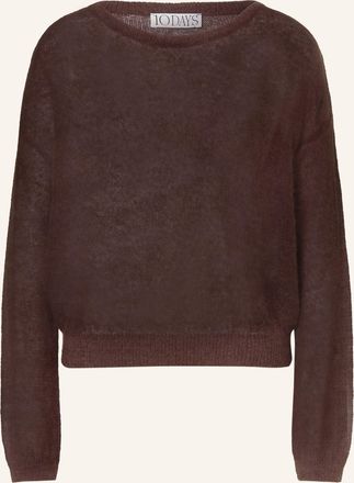 10 Days Pullover Mit Alpaka rot