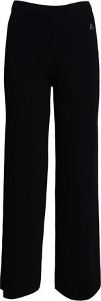 Akep Femme, Pantalons, Noir, Taille: 40 FR Wide Pantalons