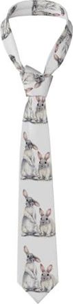 Generic Cravate Pour Hommes Croquis De Li&egrave;vre Gris &Eacute;troit Necktie Confortable Cravate Pour Remise De Dipl&ocirc;me F&ecirc;te Travail
