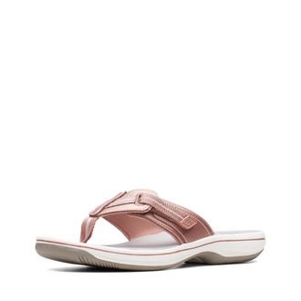 Clarks Damen Brinkley Jazz Flipflop, Rose Gold, 42.5 EU