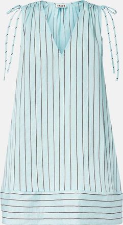 Staud Minikleid Elena aus einem Baumwollgemisch