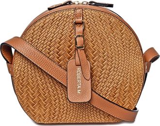 Roberta M Braun Rindsledertasche