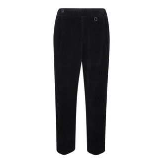 Wooyoungmi Wooyoungmi - Pantalon de surv&ecirc;tement en velours c&ocirc;tel&eacute; - Homme - Pantalons - Noir - Taille: M