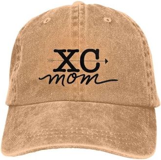 Generic Casquette de baseball lav&eacute;e pour homme - Casquette de baseball pour maman XC Trucker - Casquette snapback pour papa - Chapeau de golf de cross-country