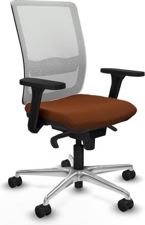 Piqueras y Crespo Haches Computer-Schreibtischstuhl mit 3D-Armlehnen, h&ouml;henverstellbare Lendenwirbelst&uuml;tze, ausgestattet mit 5 Positionen und injiziertem Schaumstoff, W