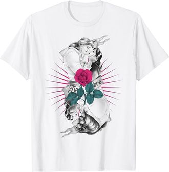 Disney Die Sch&ouml;ne und das Biest Wahre Liebesportr&auml;t T-Shirt