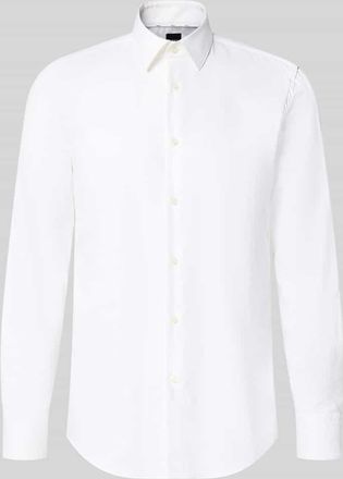 HUGO BOSS Slim Fit Businesshemd mit Kentkragen