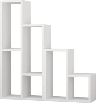 Decortie Decortie Sule Support &agrave; plantes moderne multi-usages, lot de 2, blanc, H 89 cm