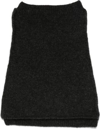 Isabel Benenato écharpe en laine - Gris