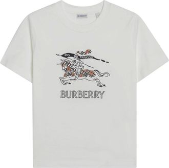 Burberry Femme, Tops, Blanc, Taille: 40 FR T-Chemises
