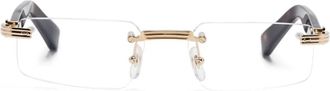 Cartier Santos de Cartier Brille - Gold
