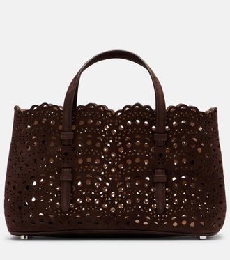 Alaia Ala&iuml;a Tote Bag Mina 25 Vienne Wave Small