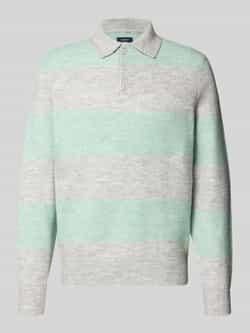 Mc Neal Regular Fit Strickpullover mit Polokragen