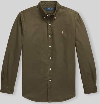 Polo Ralph Lauren Regular Fit Classic Freizeithemd mit Logo-Stickerei