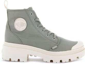 Palladium PALLABASE TWILL Boots weiblich, grau, 40, EU