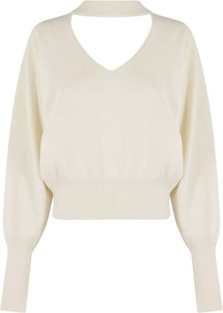 Federica Tosi Damen, Strickwaren, Wei&szlig;, XSGr&ouml;&szlig;e