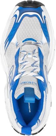 Balenciaga Mesh and Technical Fabric Sneaker - Blue