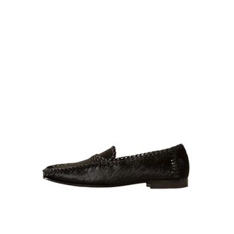 Hereu Schwarze Kalbshaar Stilvolle Schuhe - - Shoes - Damen - Schwarzk - 36 EU