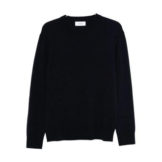 Lardini Gerippter Rundhals-Pullover - - Knitwear - Herren - Blau - S