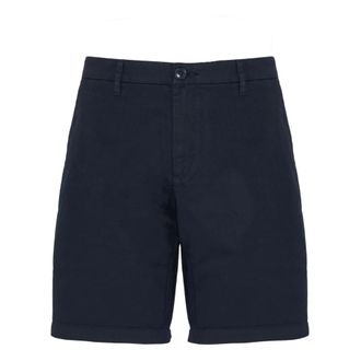 Sun 68 Blaue Shorts mit Hochgekrempelten Manschetten - - Shorts - Herren - Blau - W33