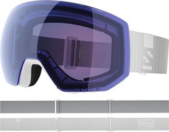 Salomon RADIUM PRO SIGMA Goggles for Kids, Anti-Fog Ski Goggles For Snowboarding and Mountain Sports