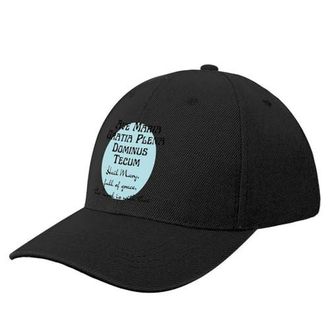 Generic Casquette de baseball latin Hail Mary Prayer, Ave Maria en latin et anglais casquette de baseball chapeaux de f&ecirc;te chapeau de plage chapeaux hommes ch