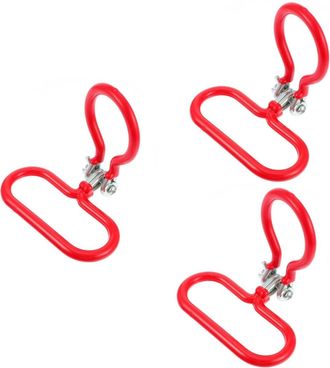 Pretyzoom 3 Stck Carboy Tragegriff aus Kunststoff Leichtes Flaschen Tragewerkzeug für Wein und Bierflaschen Sicherer Schutz vor Glasbruch Kompakt und Komfortabe