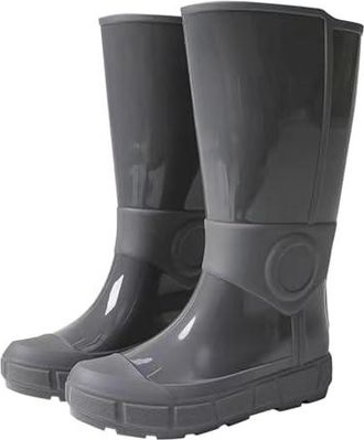 Generic Bottes de pluie pour femme - Bottes de pluie pour femme - Bottes de pluie hautes - Pour la cuisine, le travail, la p&ecirc;che - Non &eacute;tanches - Bottes de pl