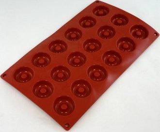 Paderno World Cuisine Paderno 47742-05 FLEXIPAD Mini Savarin en Silicone