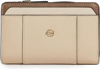 Piquadro Femme, Accessoires, Beige, Taille: ONE Size Circle Wallet